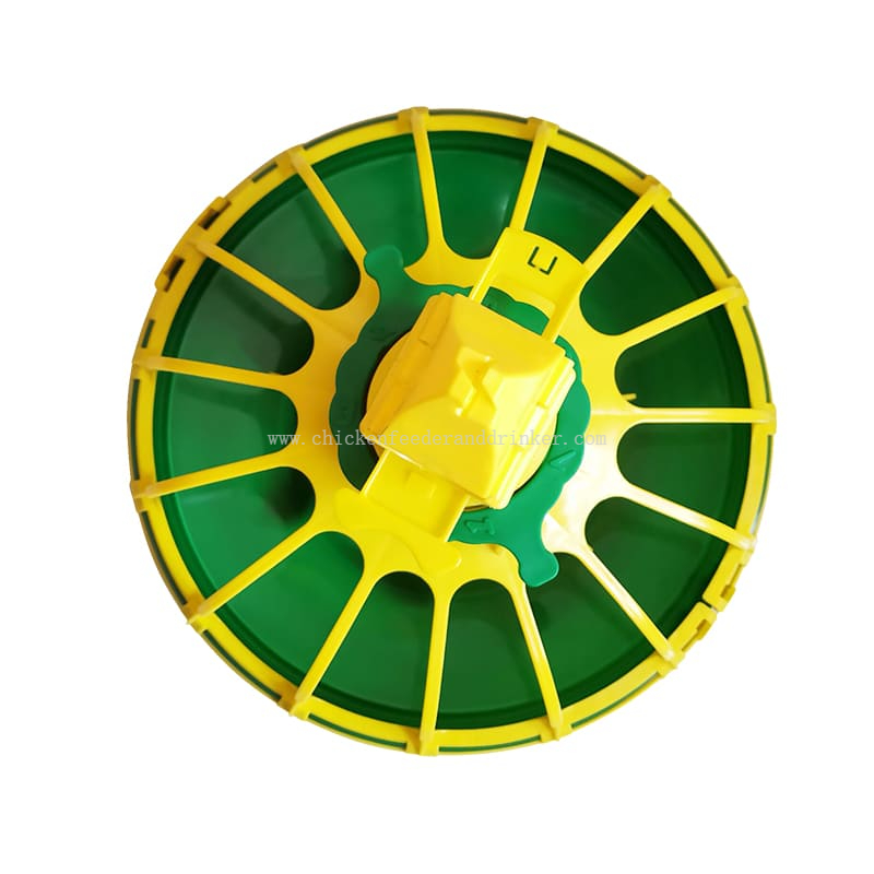 Poultry Farm Chicken House Automatic Chicken Pan Feeding Line Plastic ...