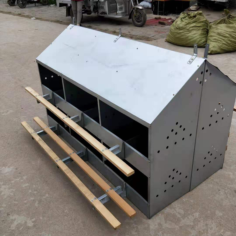 24 Holes Steel Sheet Chicken Nest Hen Laying Chicken House Hen Egg ...