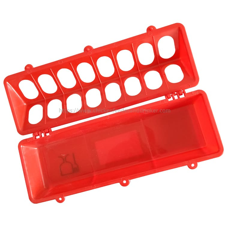 Durable Plastic Bird automatic feeder Pigeon/Chick/Quail feeder trough ...