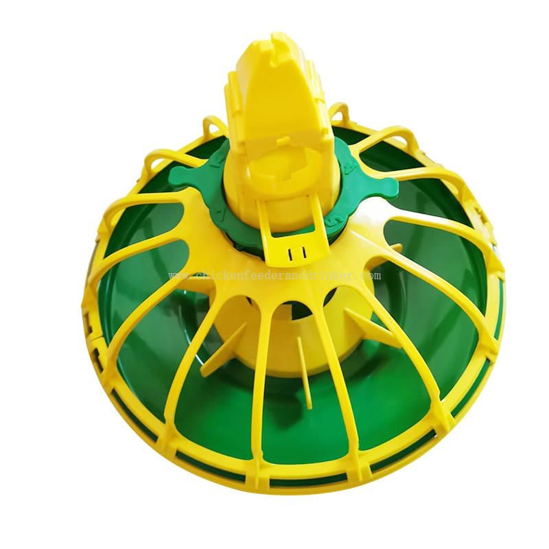 Poultry Farm Chicken House Automatic Chicken Pan Feeding Line Plastic ...