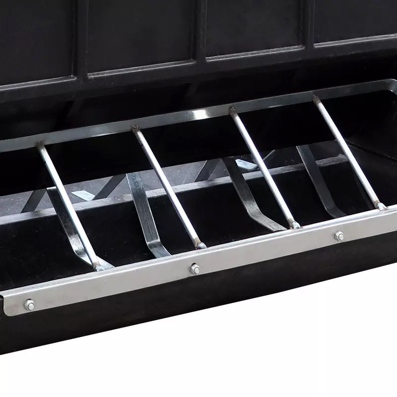 Automatic Pig Feeding Trough Plastic Double-Side Hog Feeders Livestock ...