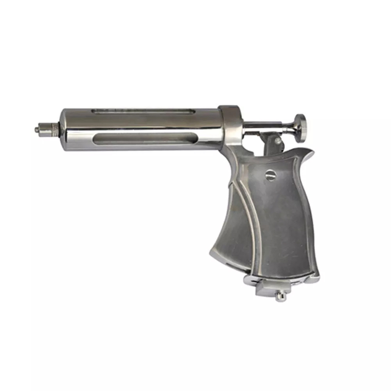 50ml Semi-automatic Adjustable Continuous Syringe Veterinary Syringe ...